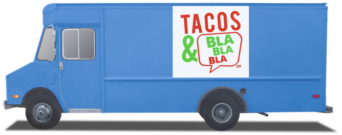 Food Truck Menu :: Tacos-bla-bla-bla